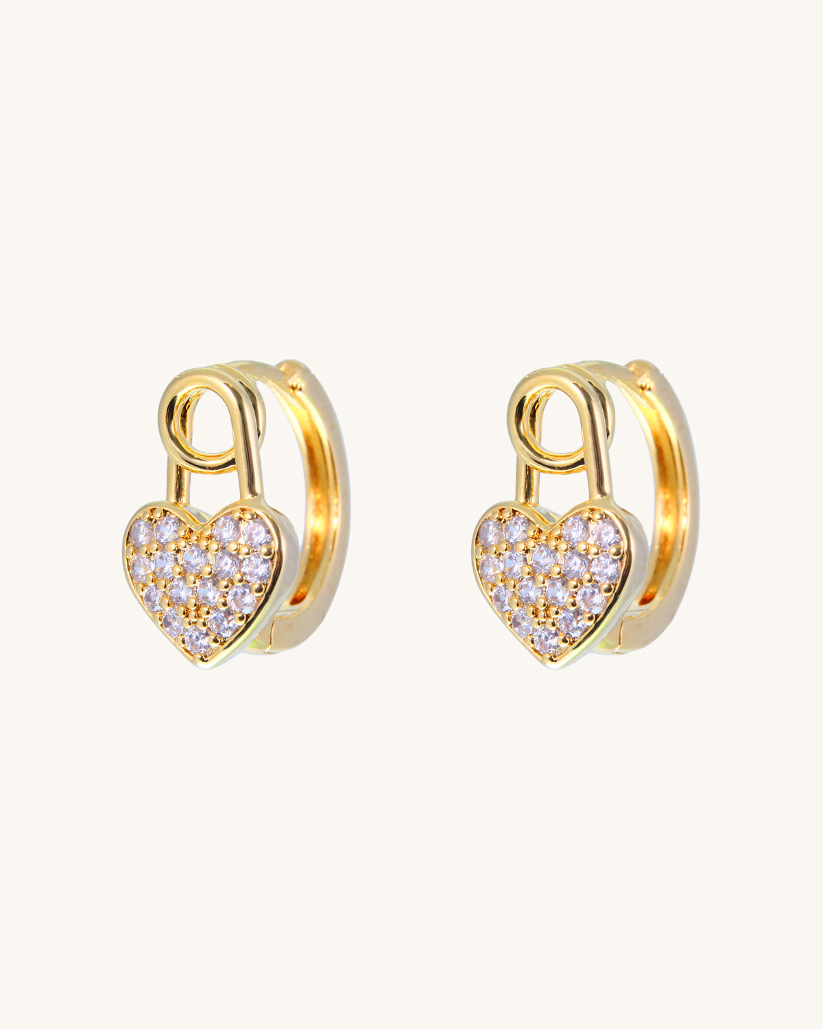 Accalia Heart Earrings